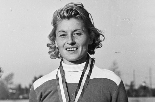 Gyarmati Olga olimpiai bajnok távolugró története - Cultura.hu